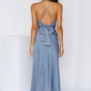 Hello Molly | Dresses | Hello Molly Blue Dress | Poshmark